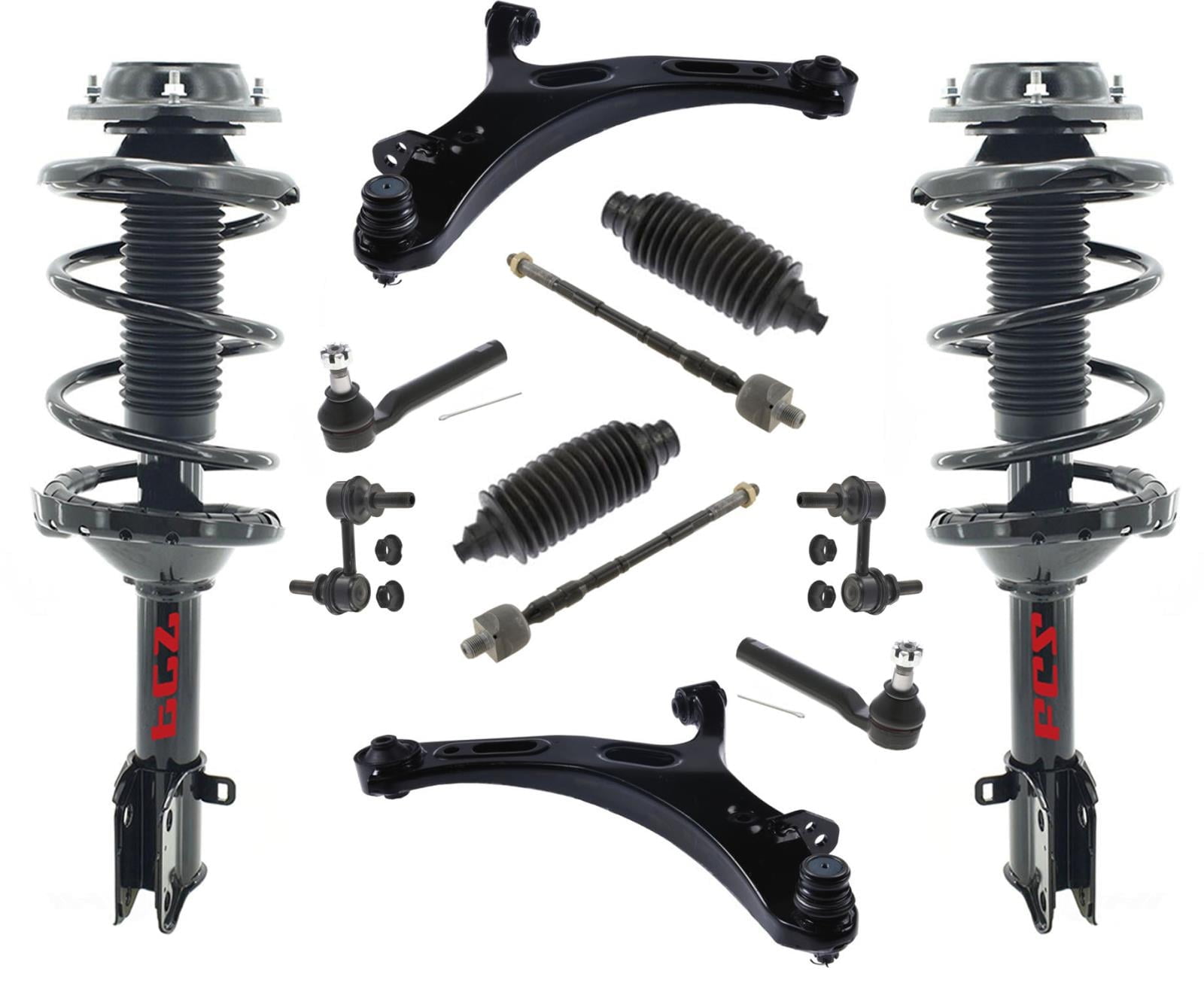 Front Complete Spring Struts for 13-14 Subaru Outback W/ Automatic ...