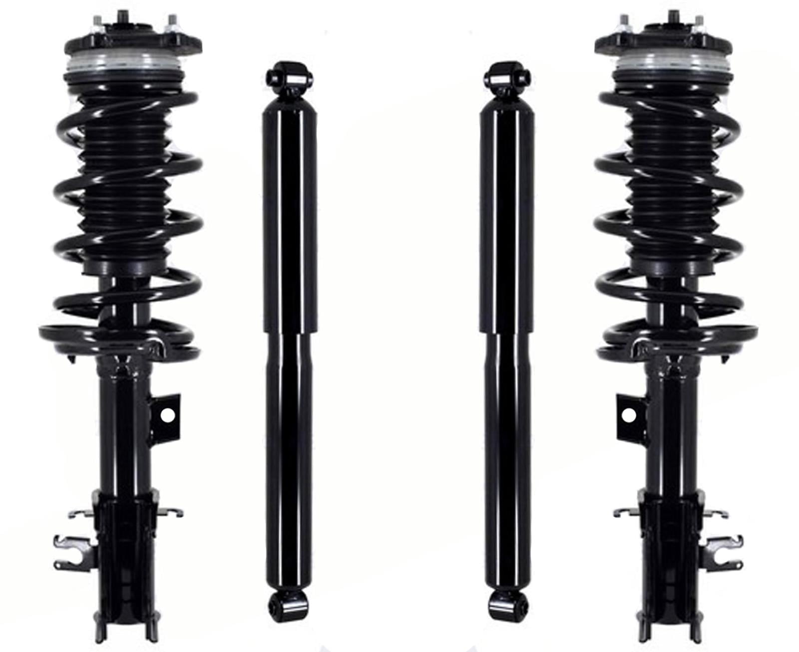 Front Complete Struts Assembly & Rear Shocks For 2015-2022 Ram ...