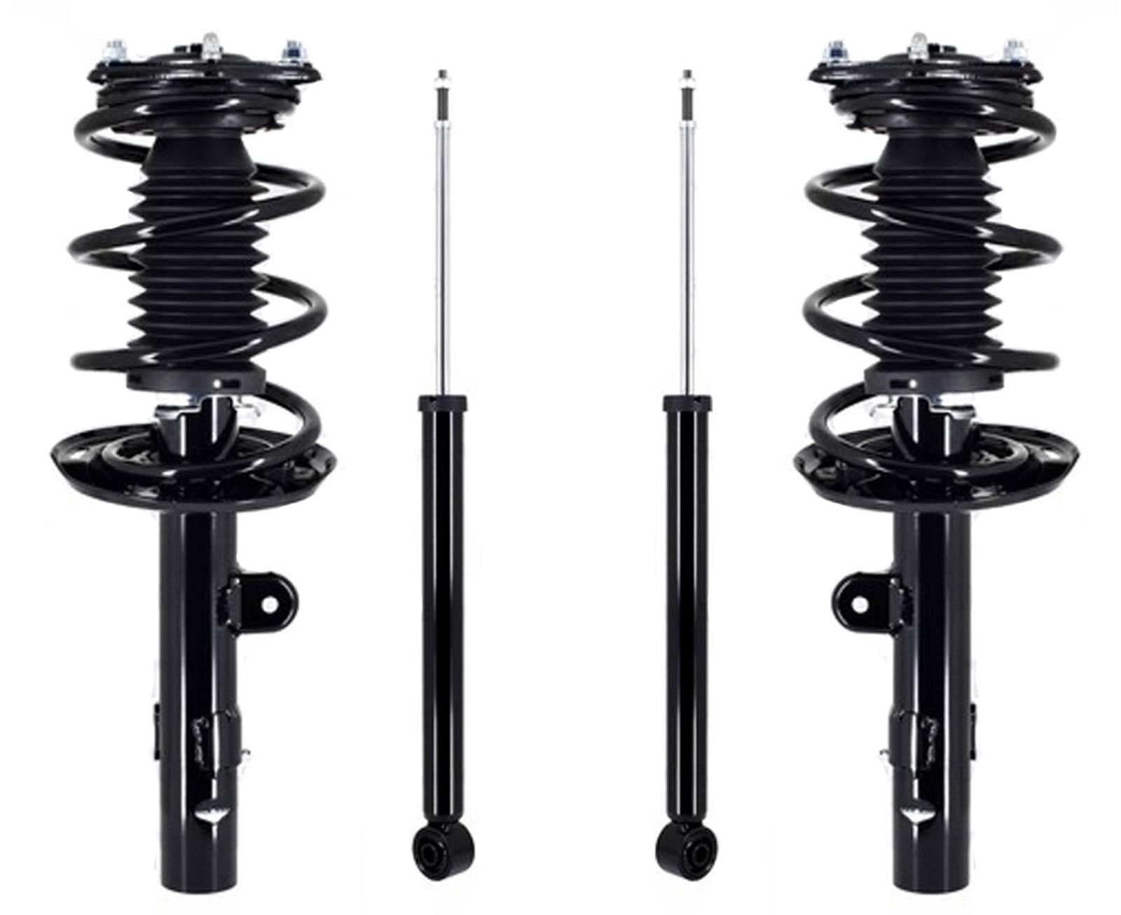 Front Complete Struts Assembly & Rear Shocks For 2018-2021 Honda Accord ...