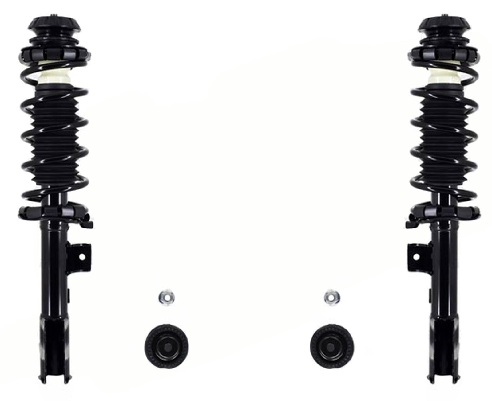 Front Complete Struts Assembly W/ Coil Spring For Nissan Kicks 2018 ...