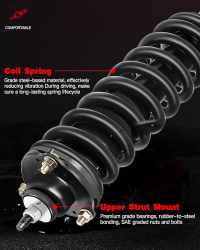 Front Complete Struts & Coil Spring Assembly Fit for Toyota for 4Runner ...