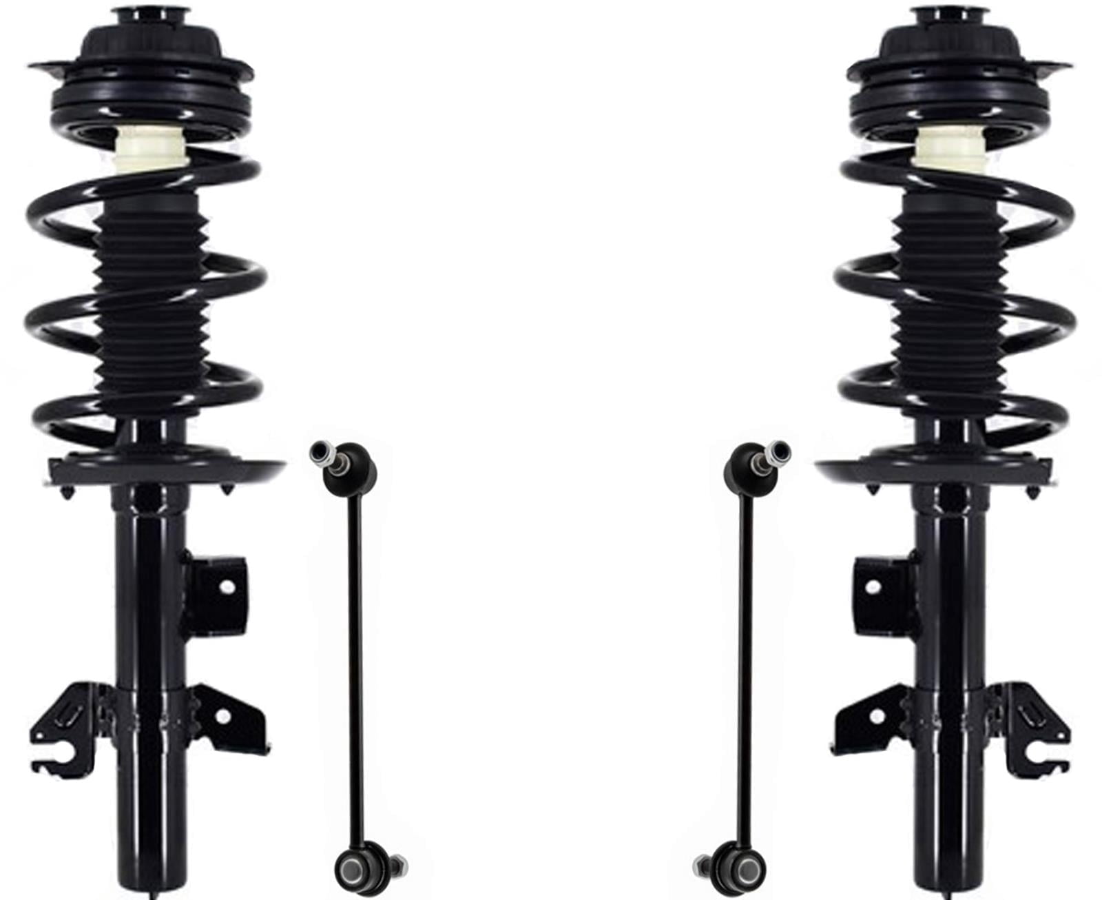 Front Complete Struts & Links For Jeep Cherokee Front Wheel Drive 2019 ...