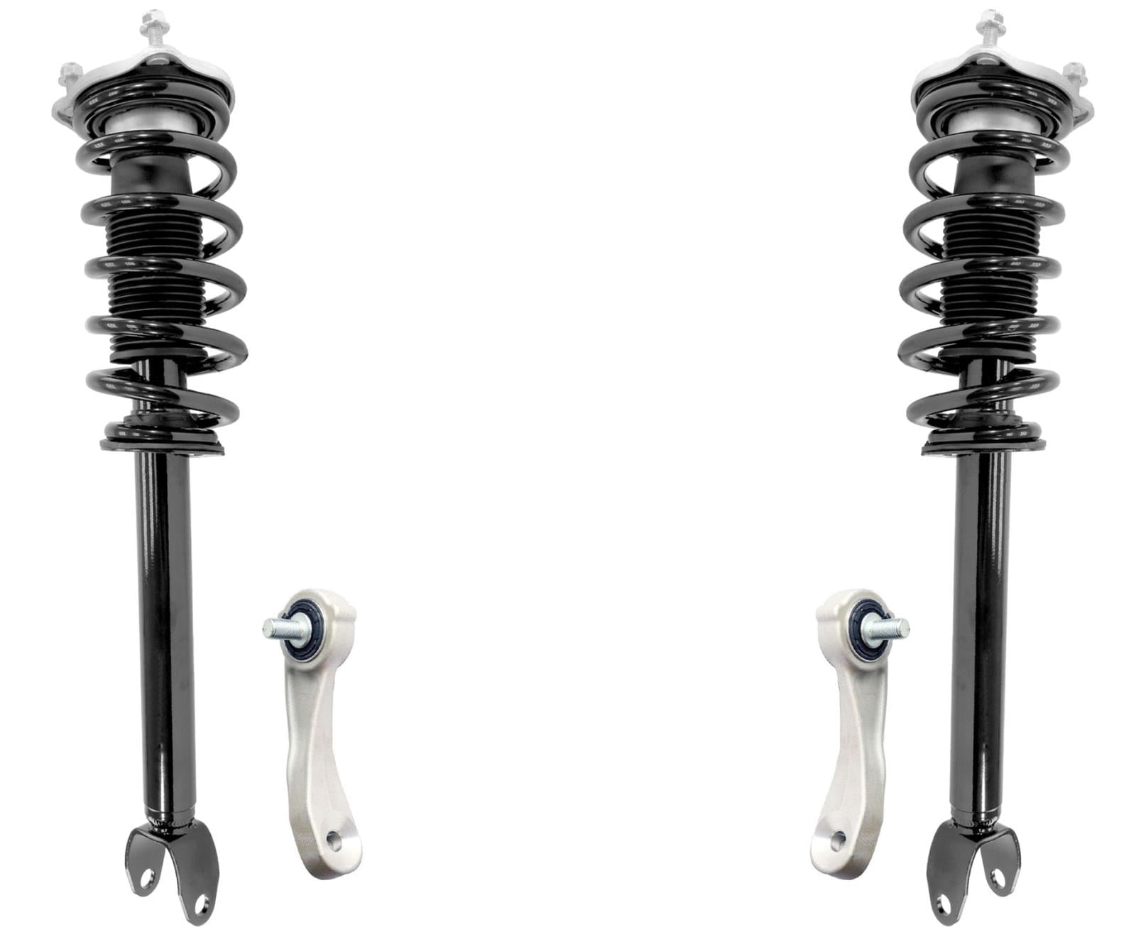 Front Complete Struts & Links For Mercedes Benz C300 Rear Wheel Drive ...