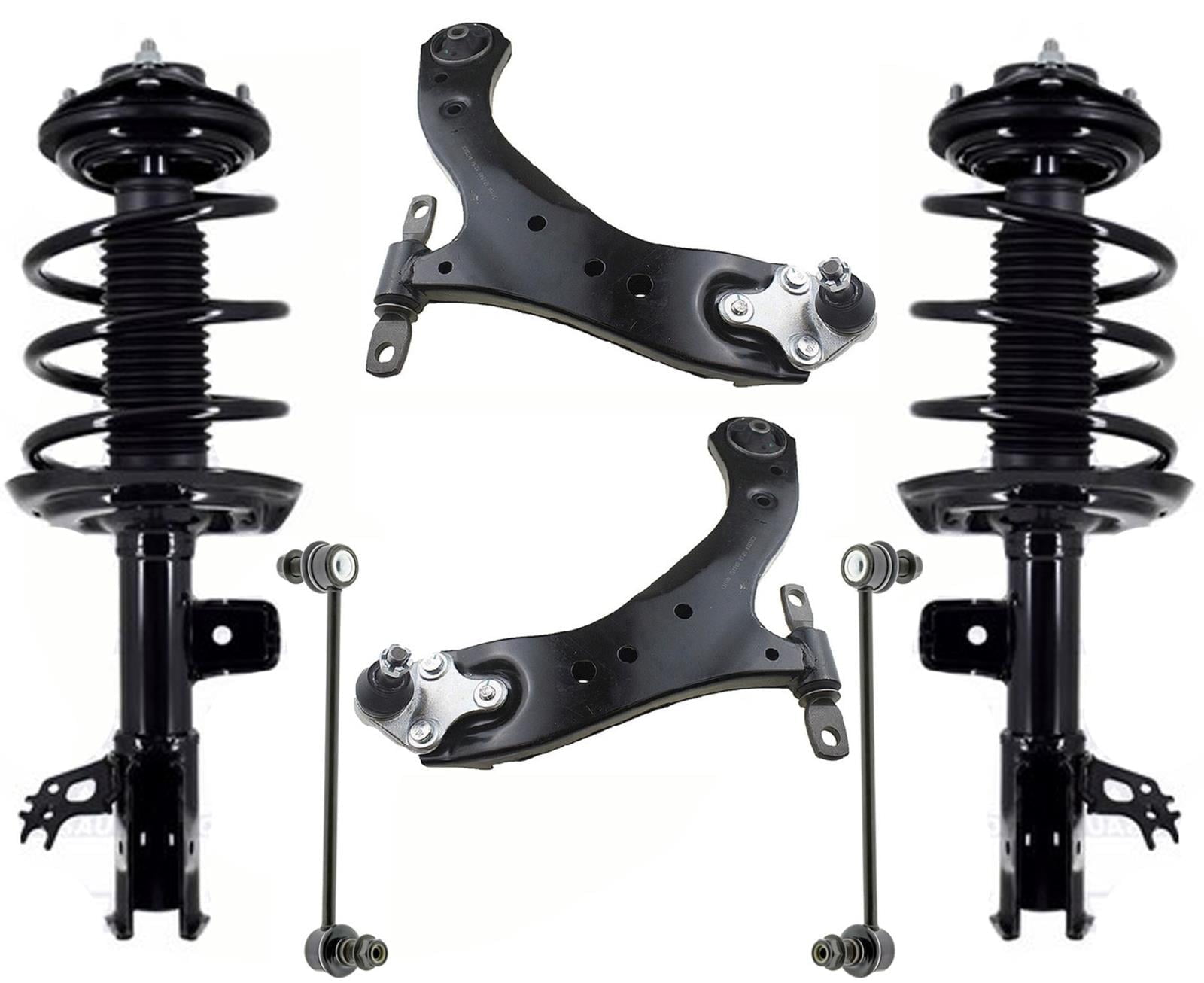 Front Complete Struts Lower Control Arms & Links For 19-2021 Toyota ...