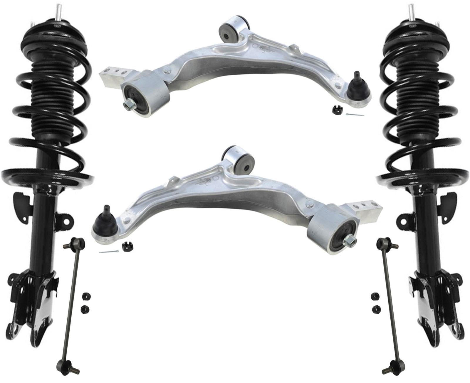 Front Complete Struts Lower Control Arms & Links For Acura MDX 2007 ...