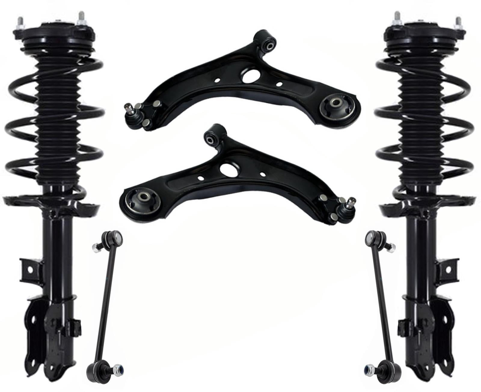 Front Complete Struts Lower Control Arms & Links For Hyundai Tucson ...