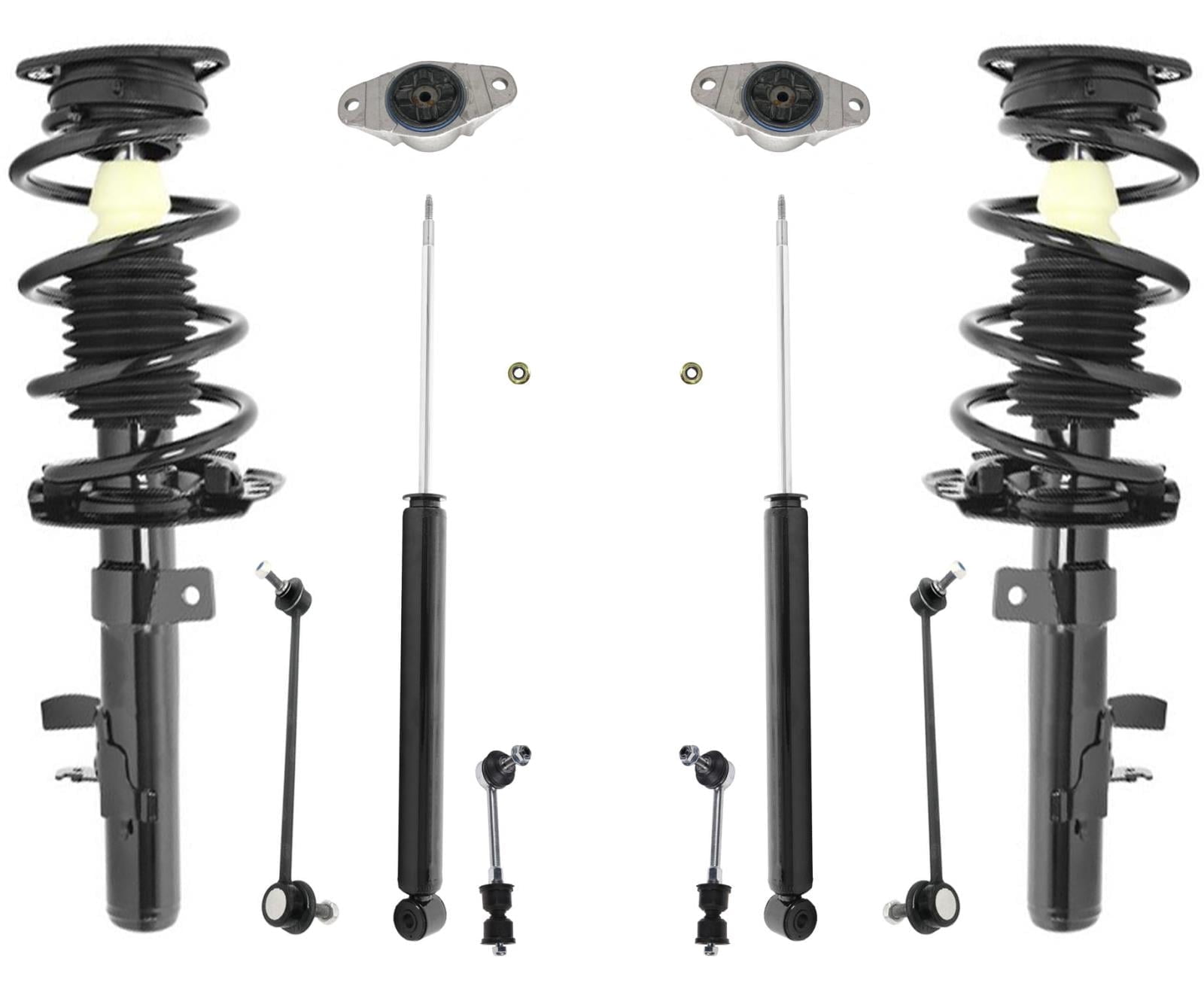 Front Complete Struts & Rear Shock Absorbers Fits Ford Escape 2013-2019 ...