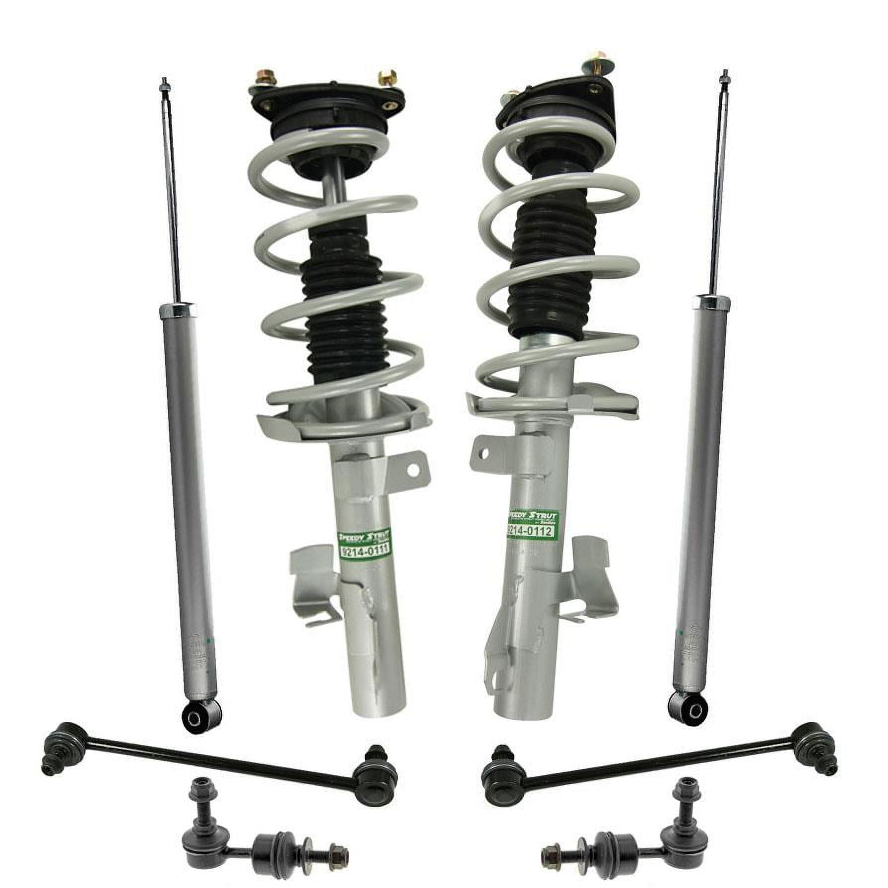 Front Complete Struts Rear Shock Absorbers Sway Bar Links for Mazda 3 ...