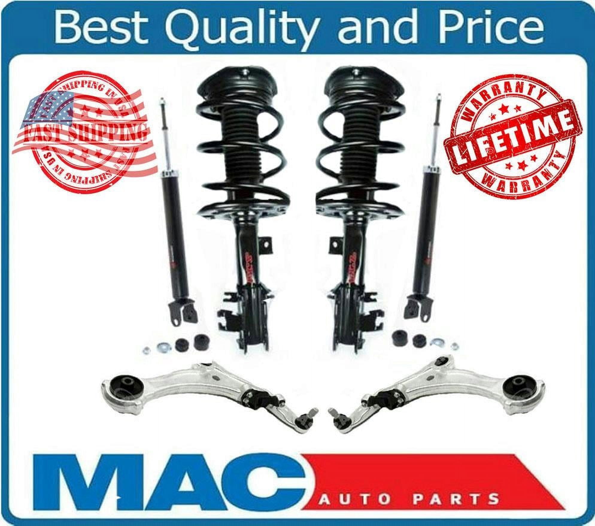 Front Complete Struts Rear Shocks And Control Arms For Nissan Maxima ...