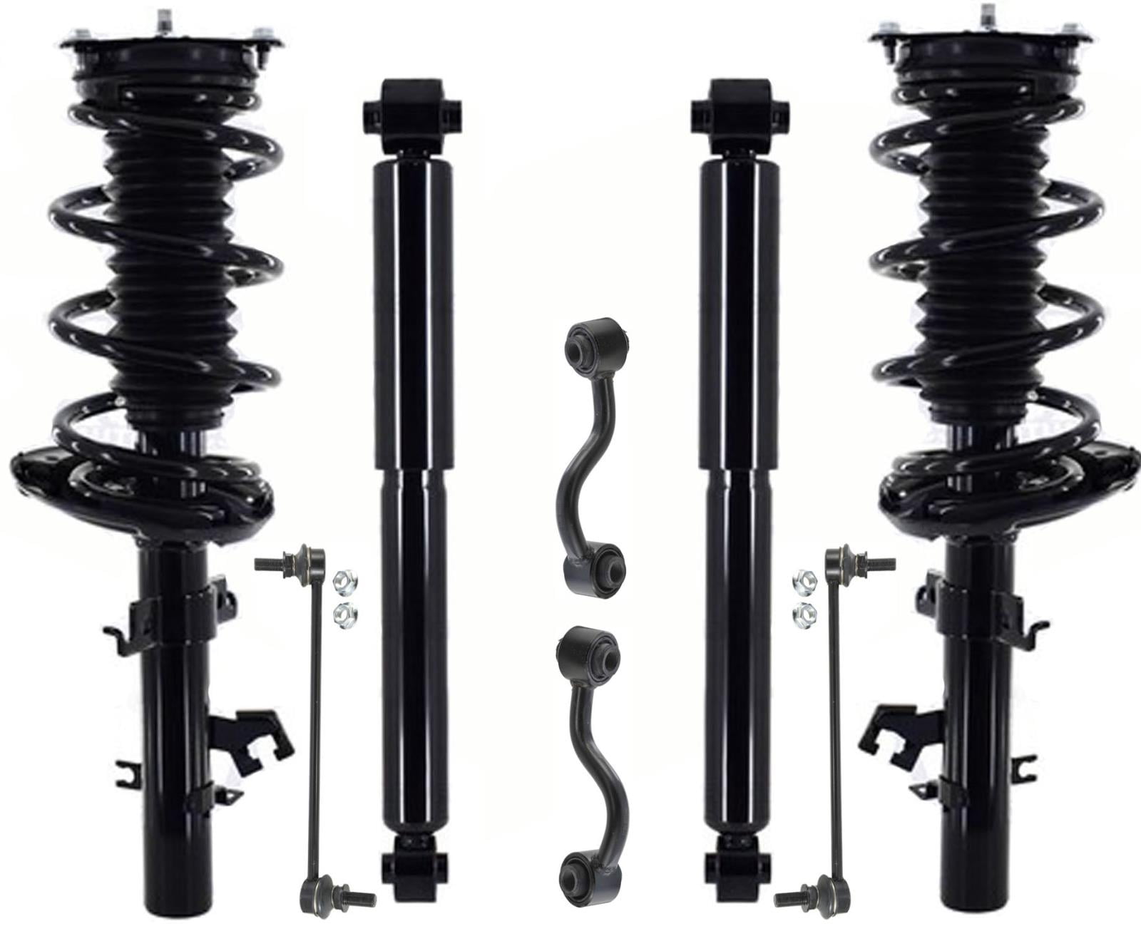 Front Complete Struts Rear Shocks & Links For Nissan Rogue 2016-2020 ...
