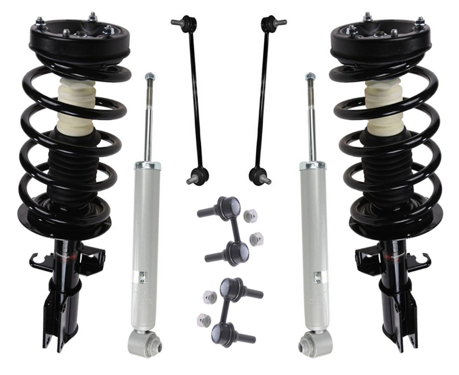 Front Complete Struts Rear Shocks & Sway Bar Links Fits 00-06 BMW X5 ...