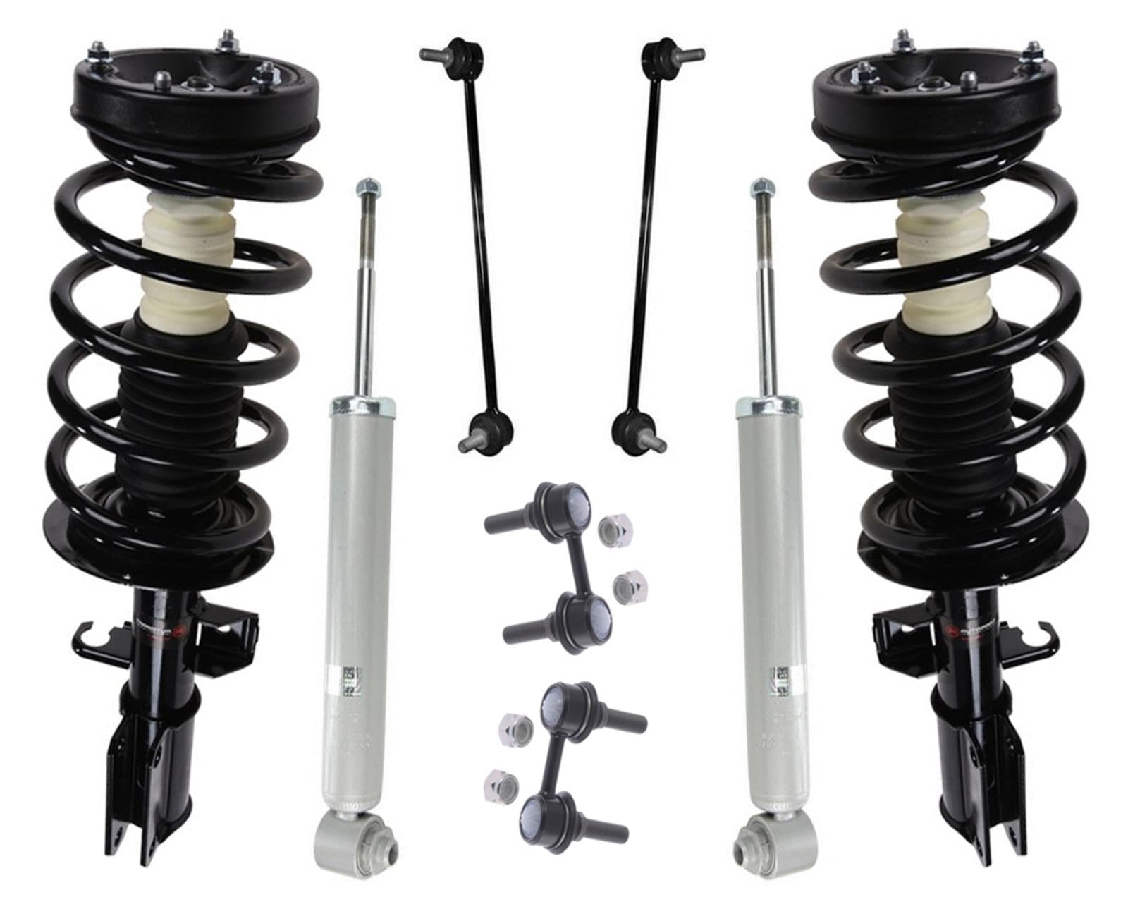Front Complete Struts Rear Shocks & Sway Bar Links Fits 00-06 BMW X5 ...