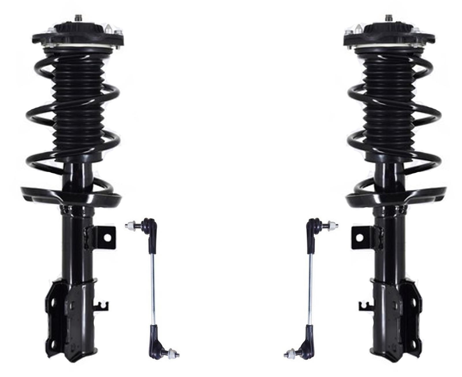 Front Complete Struts & Sway Bar Links For 2017-2019 Chevrolet Cruze 1 ...