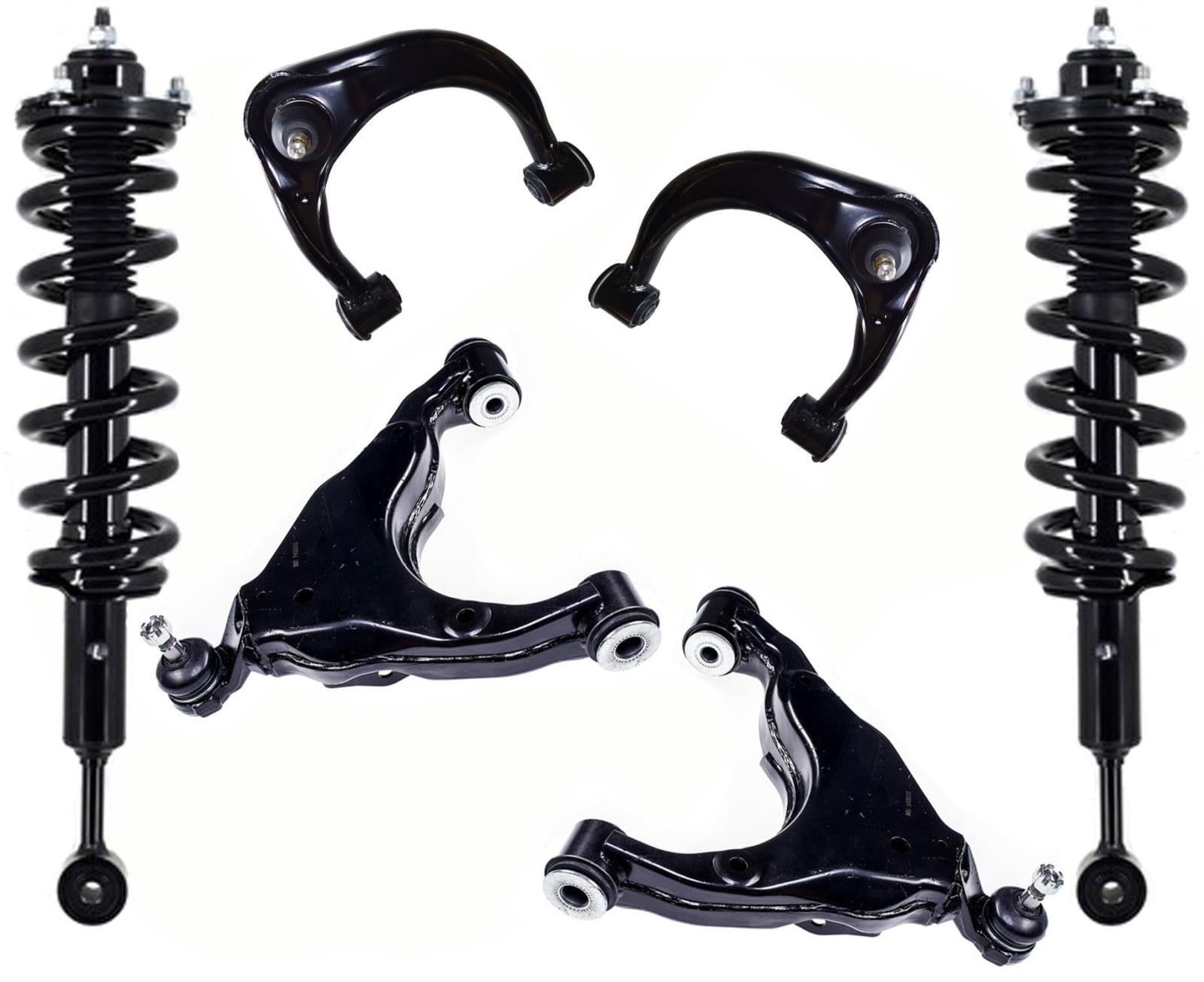 Front Complete Struts Upper & Lower Control Arms For Lexus GX460 2010 ...