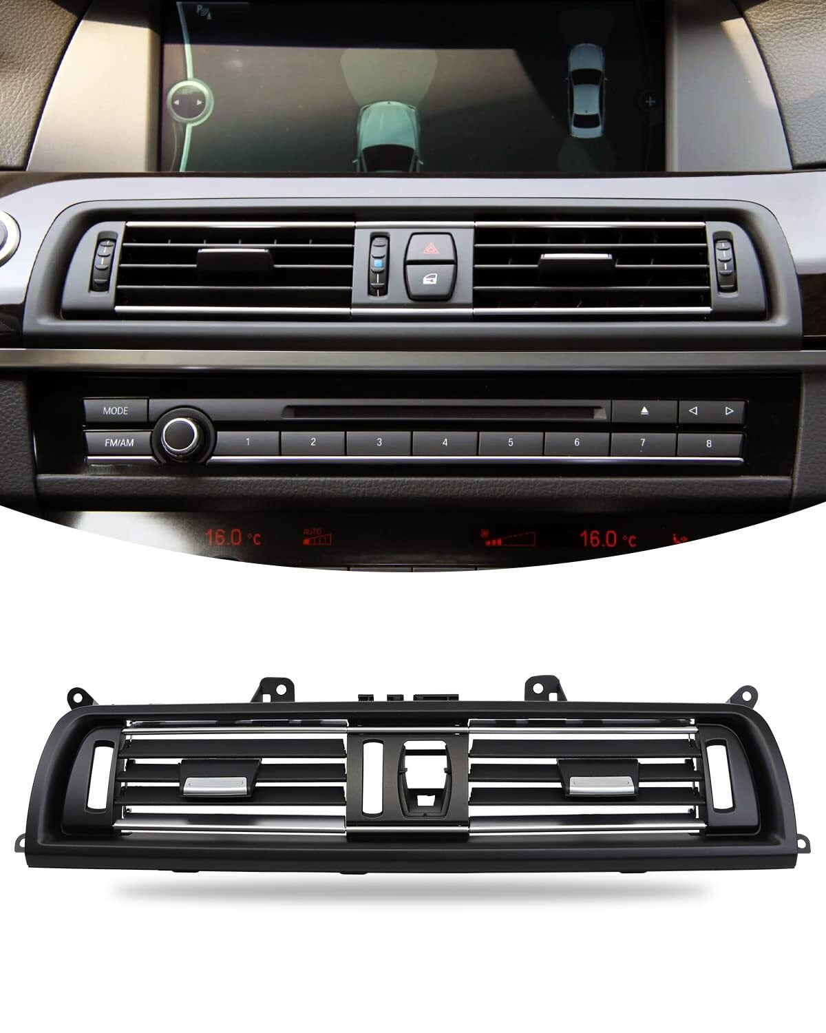 Front Console Grille for BMW F12 F13 F11 F10 630 635 640 645 650 ...