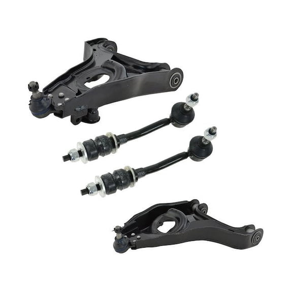 Front Control Arm Ball Joint Sway Bar Link Kit 4 Piece - Compatible ...