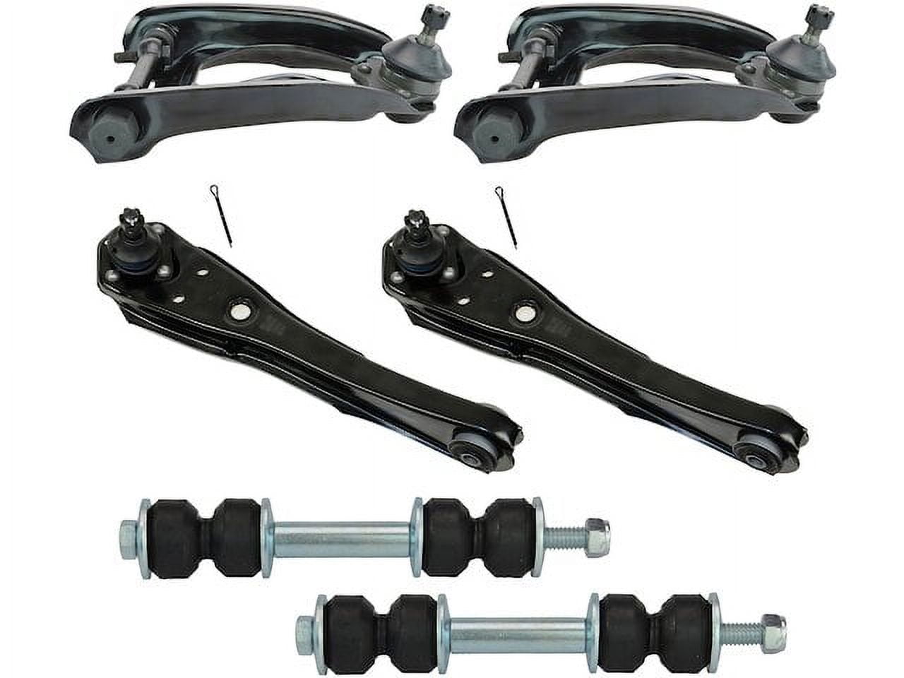 Front Control Arm Ball Joint Sway Bar Link Kit 6 Piece - Compatible ...