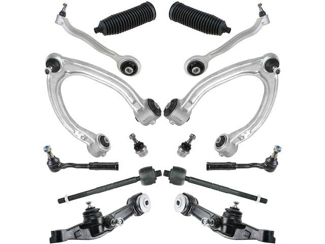 Front Control Arm Ball Joint Tie Rod End Kit - 14 Piece - Compatible ...