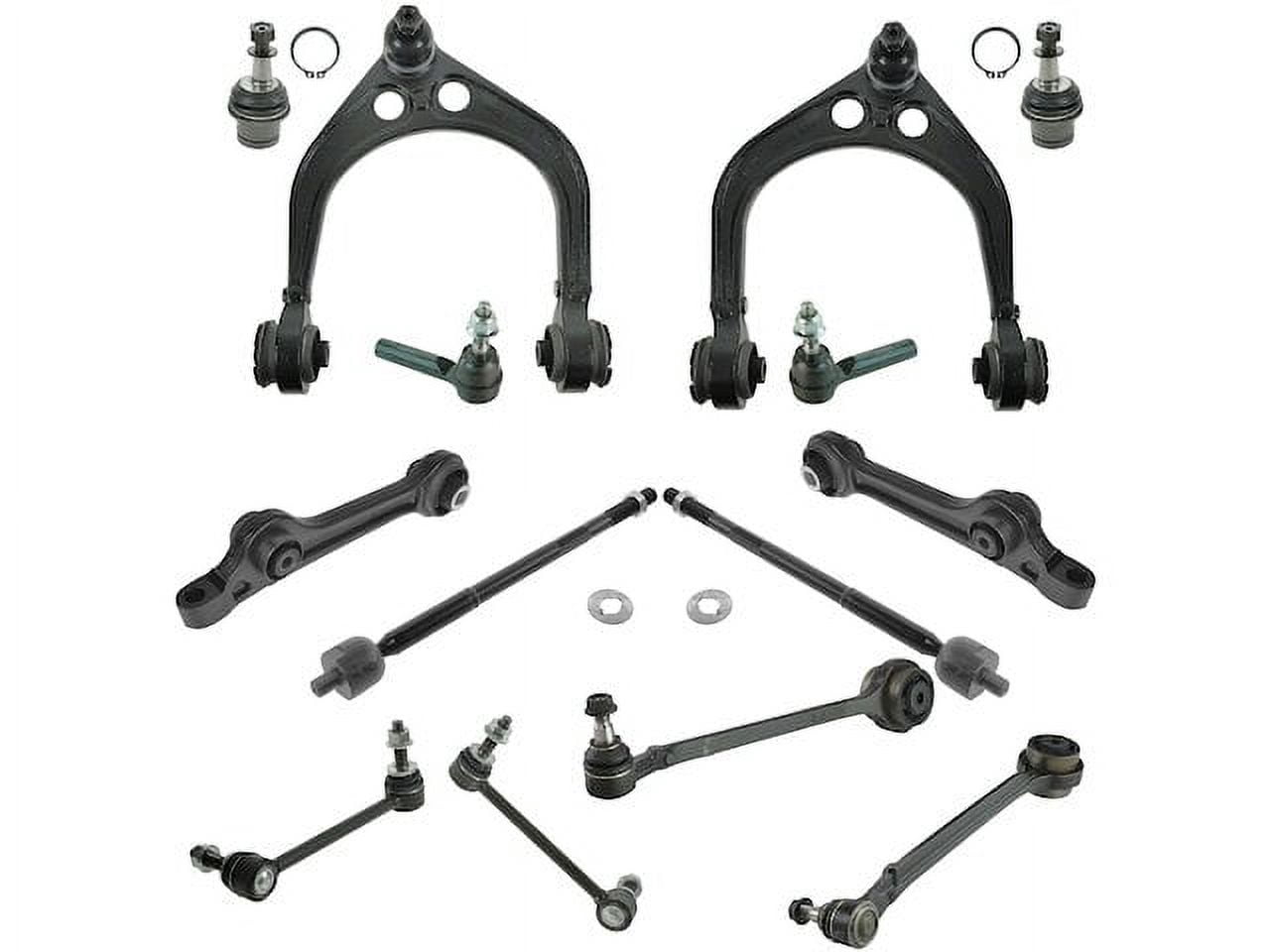 Front Control Arm Ball Joint Tie Rod End Kit 14 Piece - Compatible with ...