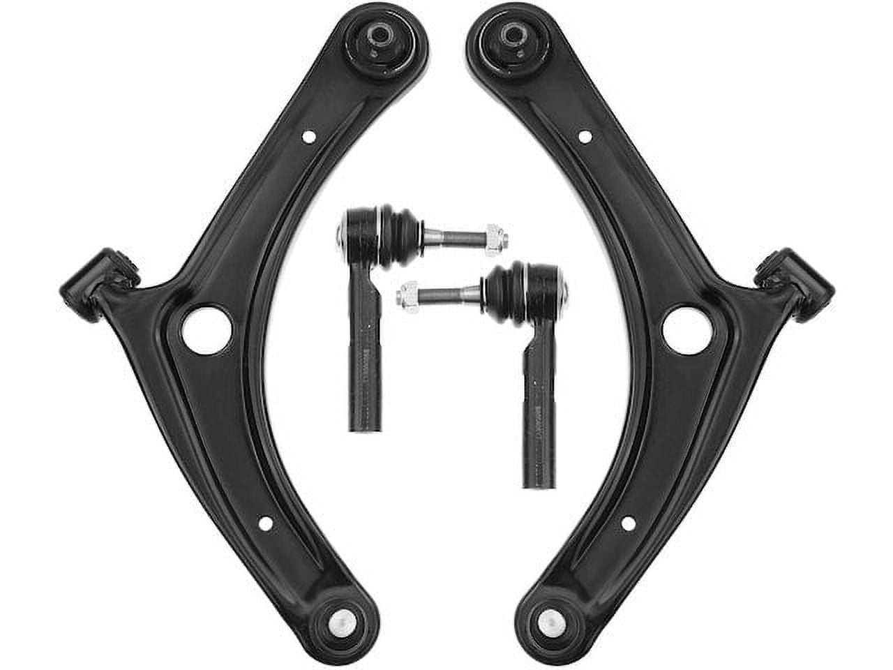 Front Control Arm Ball Joint Tie Rod End Kit 4 - Compatible with 2007 ...