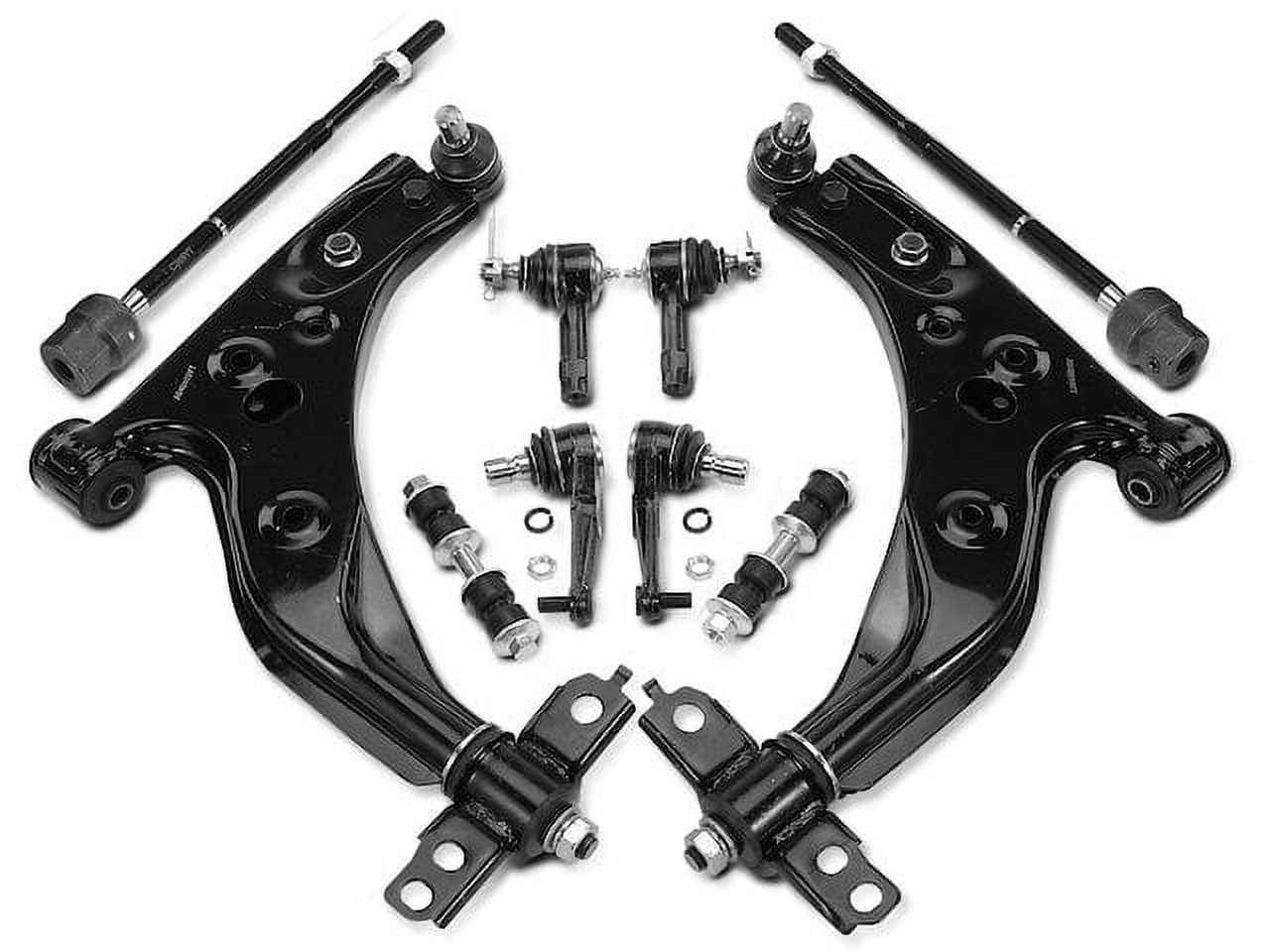 Front Control Arm Ball Joint Tie Rod and Sway Bar Link Kit 10 ...