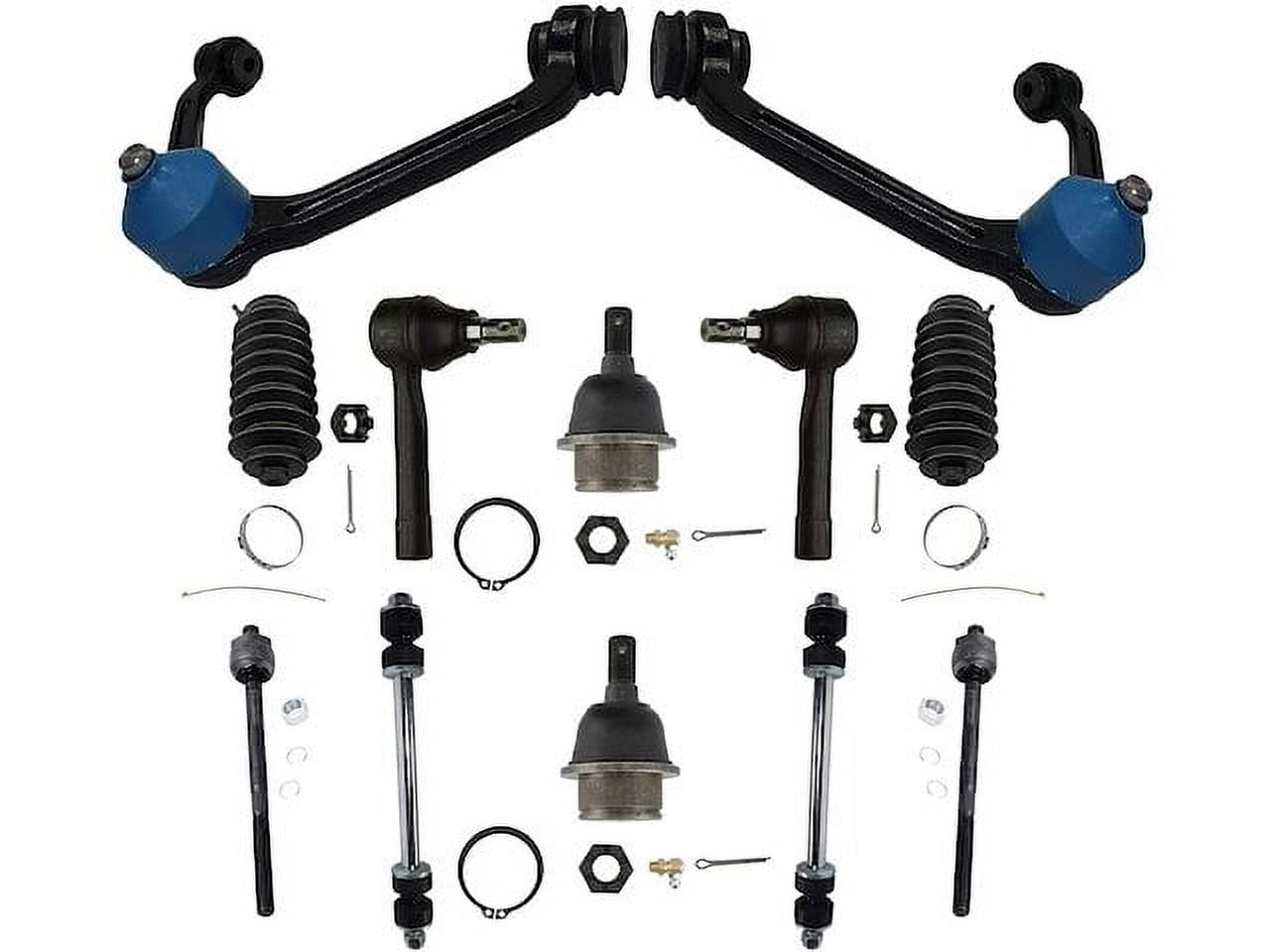 Front Control Arm Ball Joint Tie Rod and Sway Bar Link Kit for 1998 ...