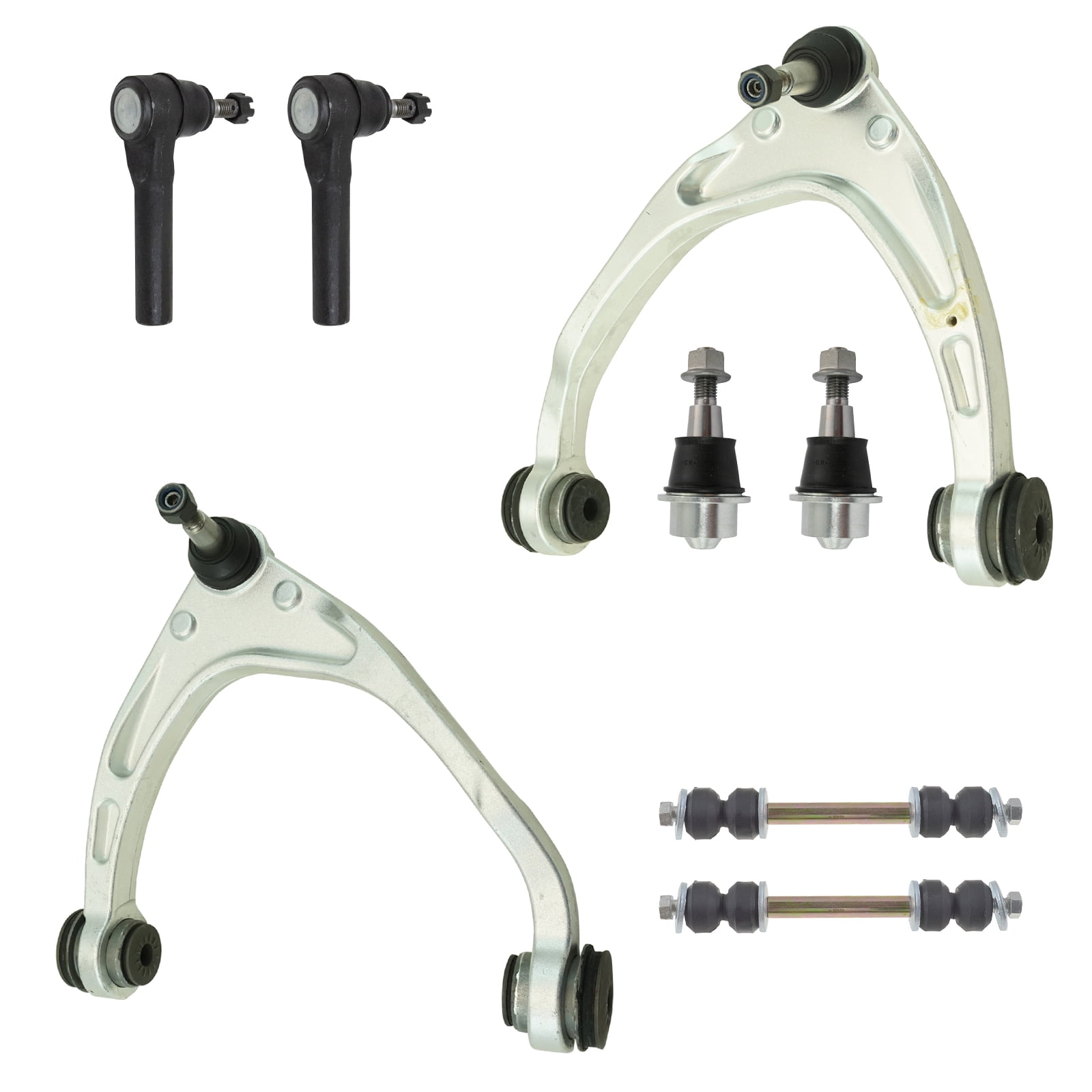 Front Control Arm Ball Joint Tie Rod Sway Link Steering Suspension Kit ...
