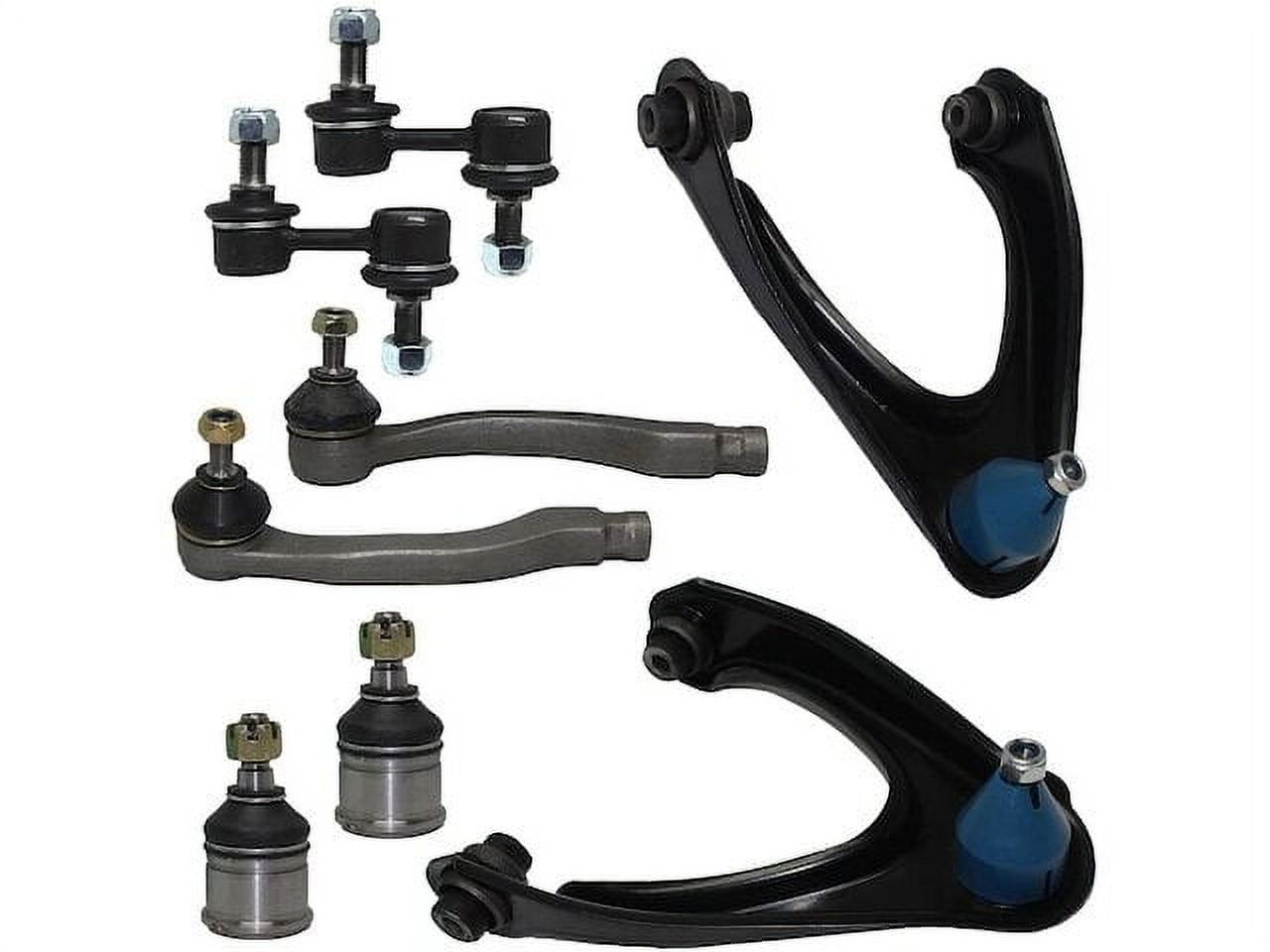 Detroit Axle - Control Arm, Ball Joint, Tie Rod, Sway Bar Kit for 1997 ...