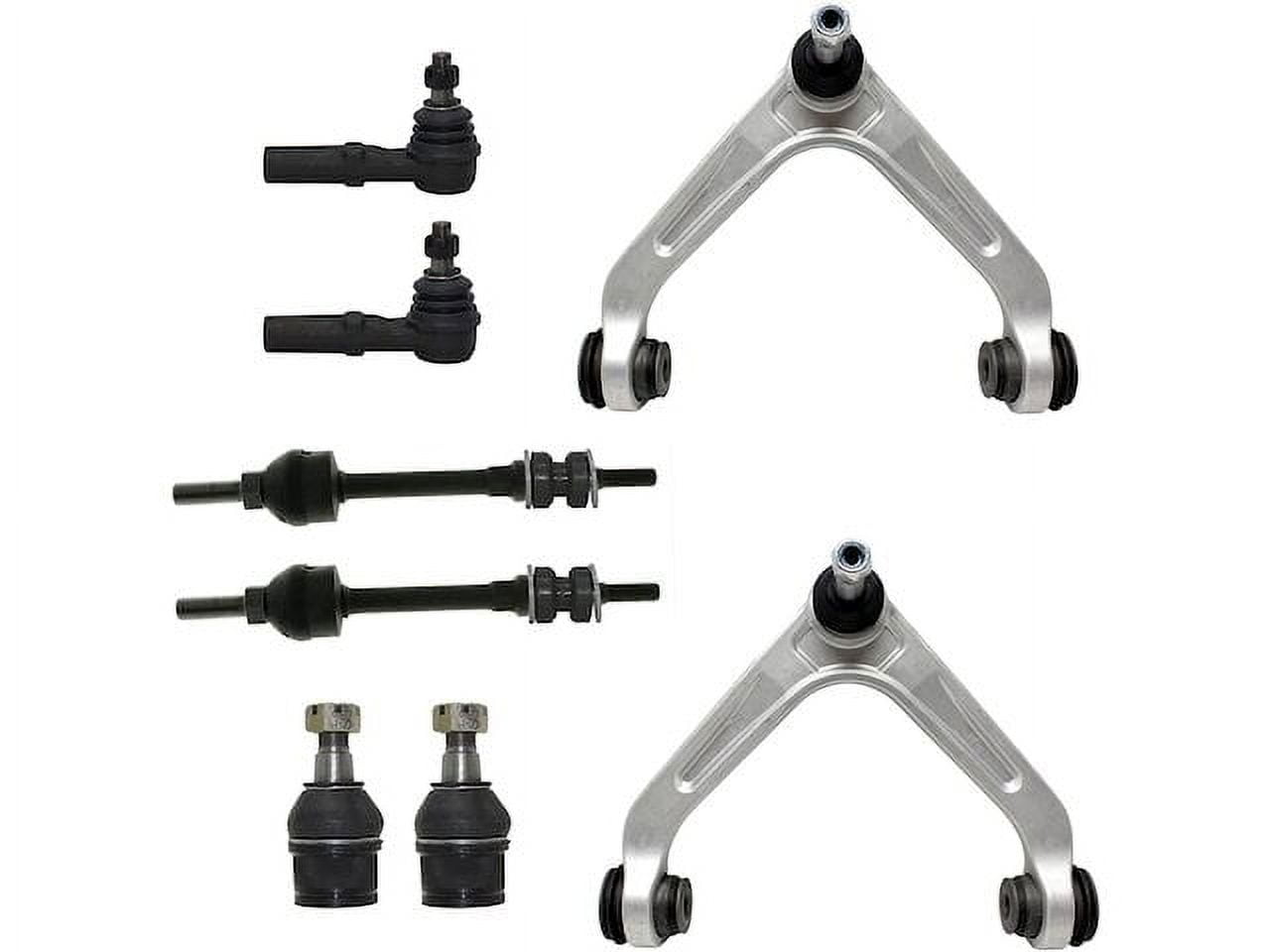Front Control Arm Ball Joint Tie Rod and Sway Bar Link Kit - Compatible ...