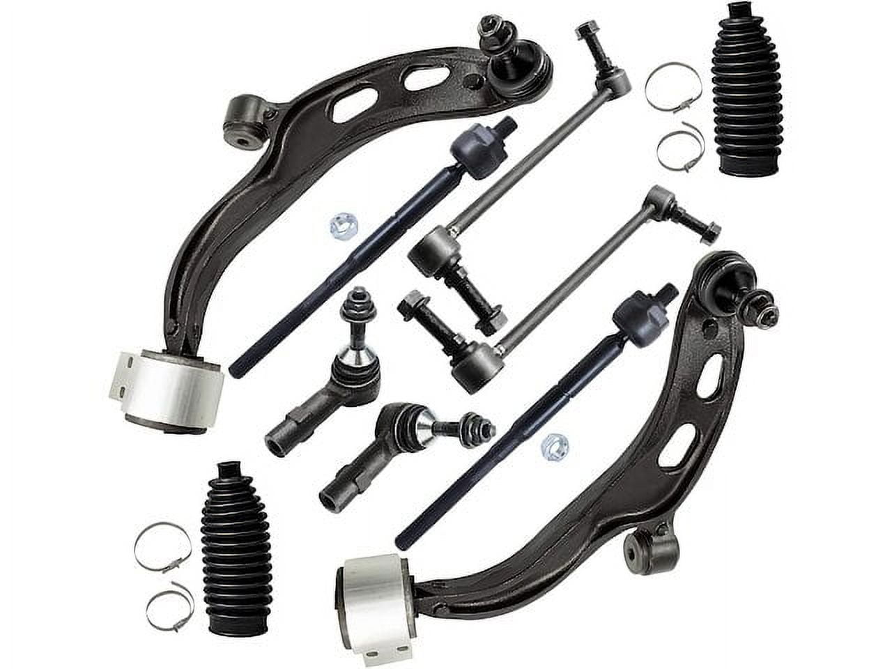 Front Control Arm Ball Joint Tie Rod and Sway Bar Link Kit - Compatible ...