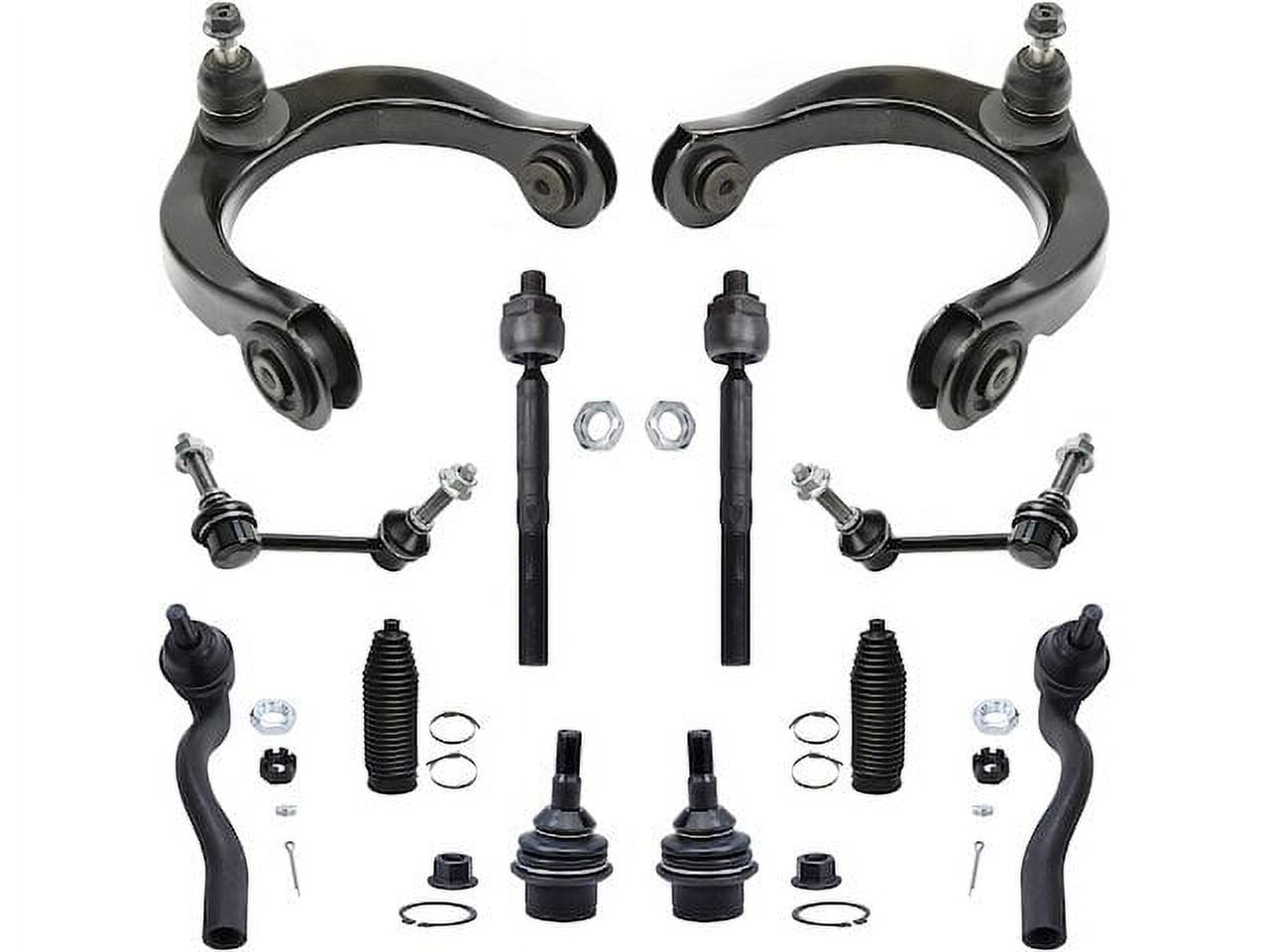 Front Control Arm Ball Joint Tie Rod and Sway Bar Link Kit - Compatible ...