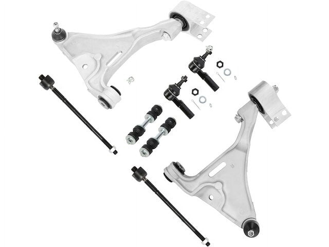 Front Control Arm Kit with Ball Joints and Tie Rods - Compatible with ...