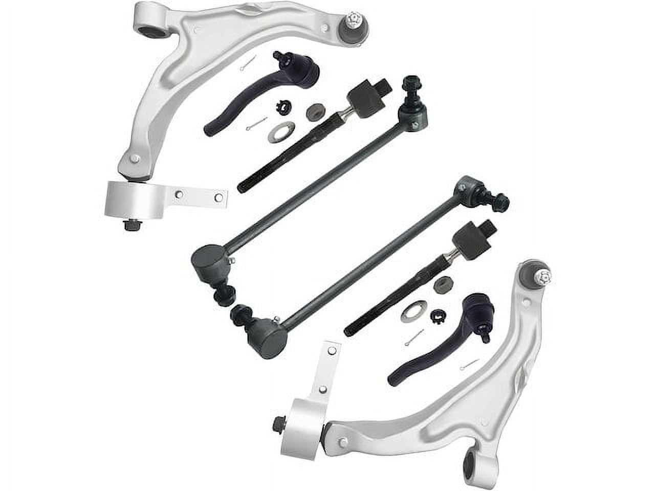 Front Control Arm Sway Bar Link Tie Rod Kit - Compatible with 2009 ...