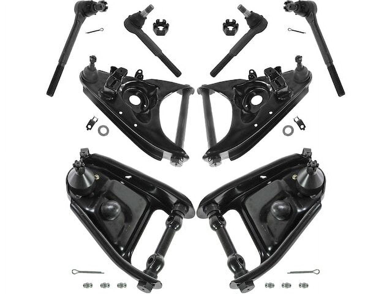 Front Control Arm and Tie Rod End Kit 8 Piece - Compatible with 1975 ...