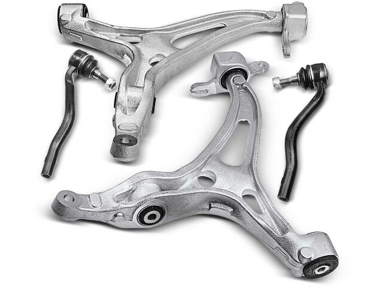 Front Control Arm and Tie Rod End Kit 4 - Compatible with 2008 - 2011 ...