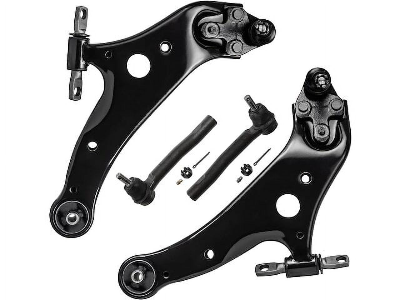 Front Control Arm and Tie Rod End Kit - Compatible with 2008 - 2018 ...