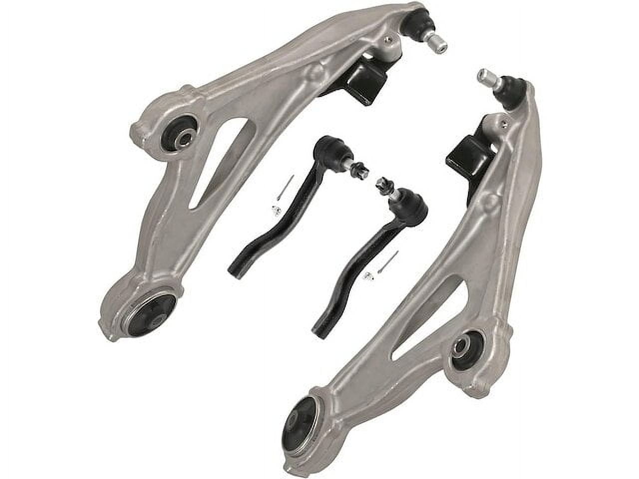 Front Control Arm and Tie Rod End Kit - Compatible with 2013 - 2019 ...