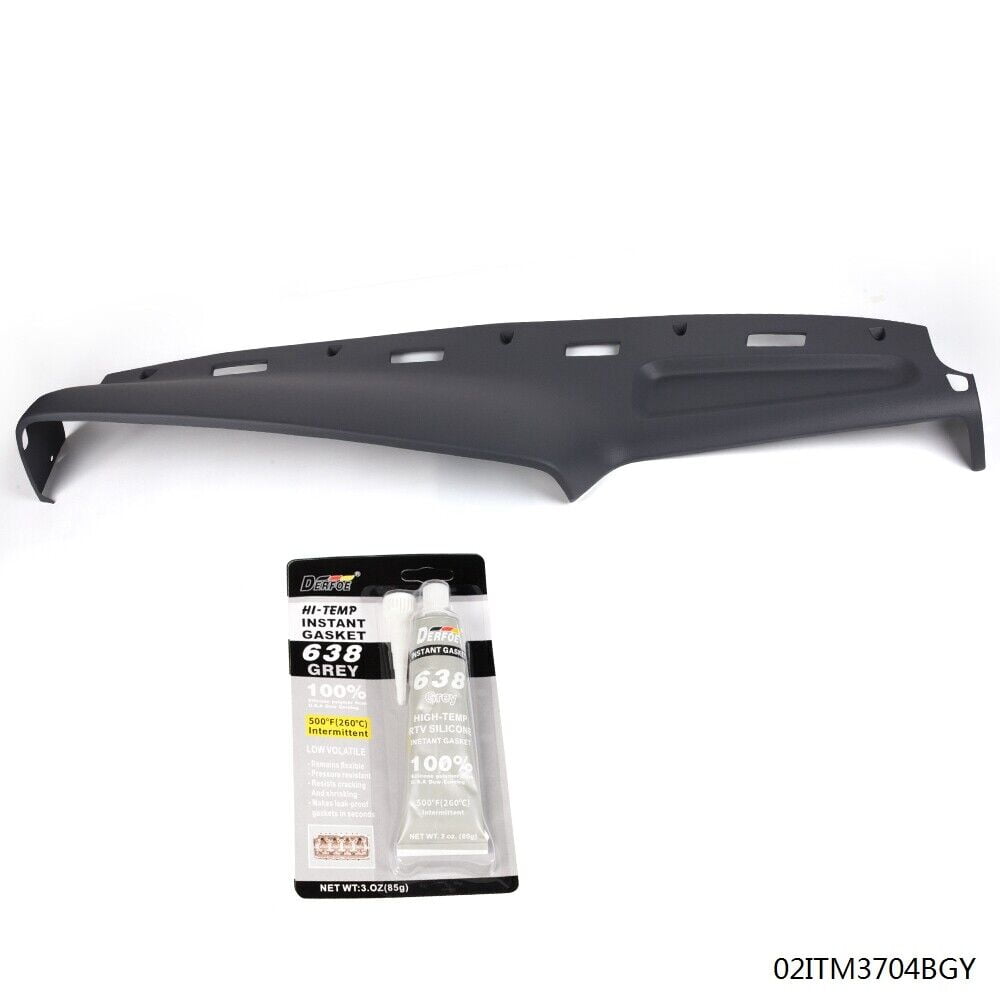 Front Dash Cover Cap Skin Overlay Molded Dashboard Fit For 94-97 Dodge ...