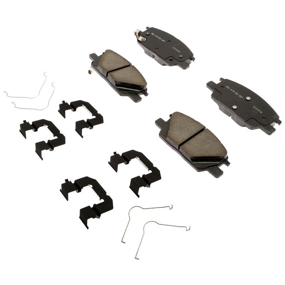Front Disc Brake Pad Kit - Walmart.com