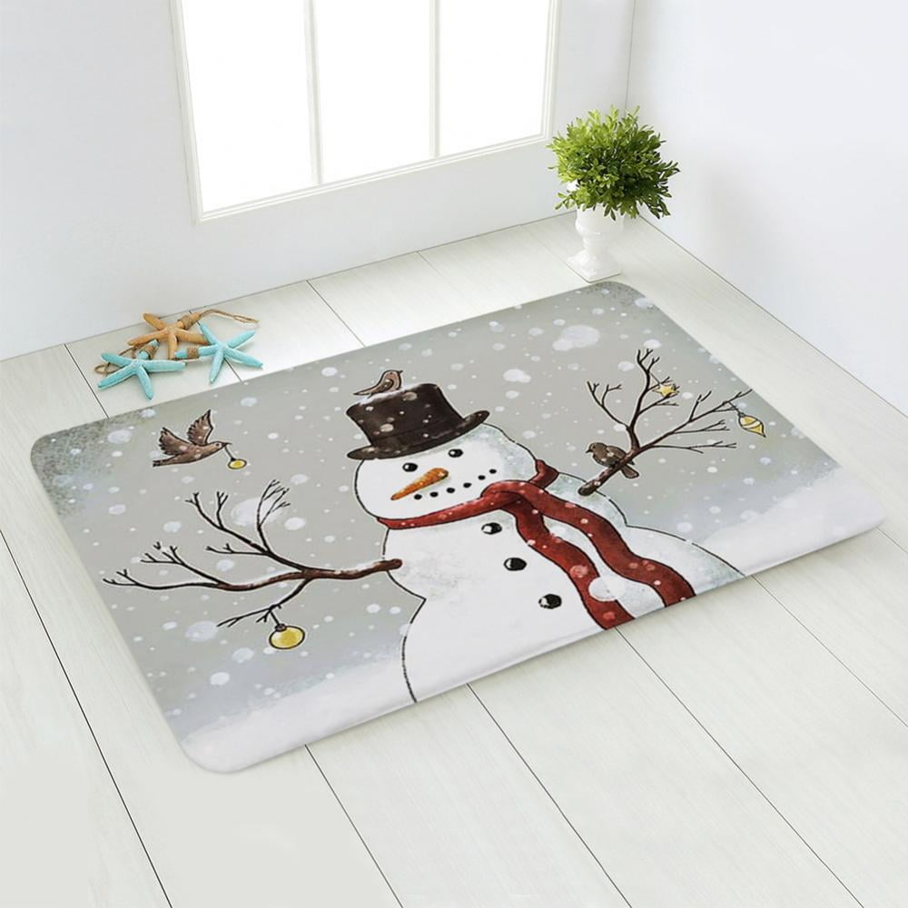 Front Door Entry Mat Welcome Mat,Decorative Doormat Xmas Welcome ...
