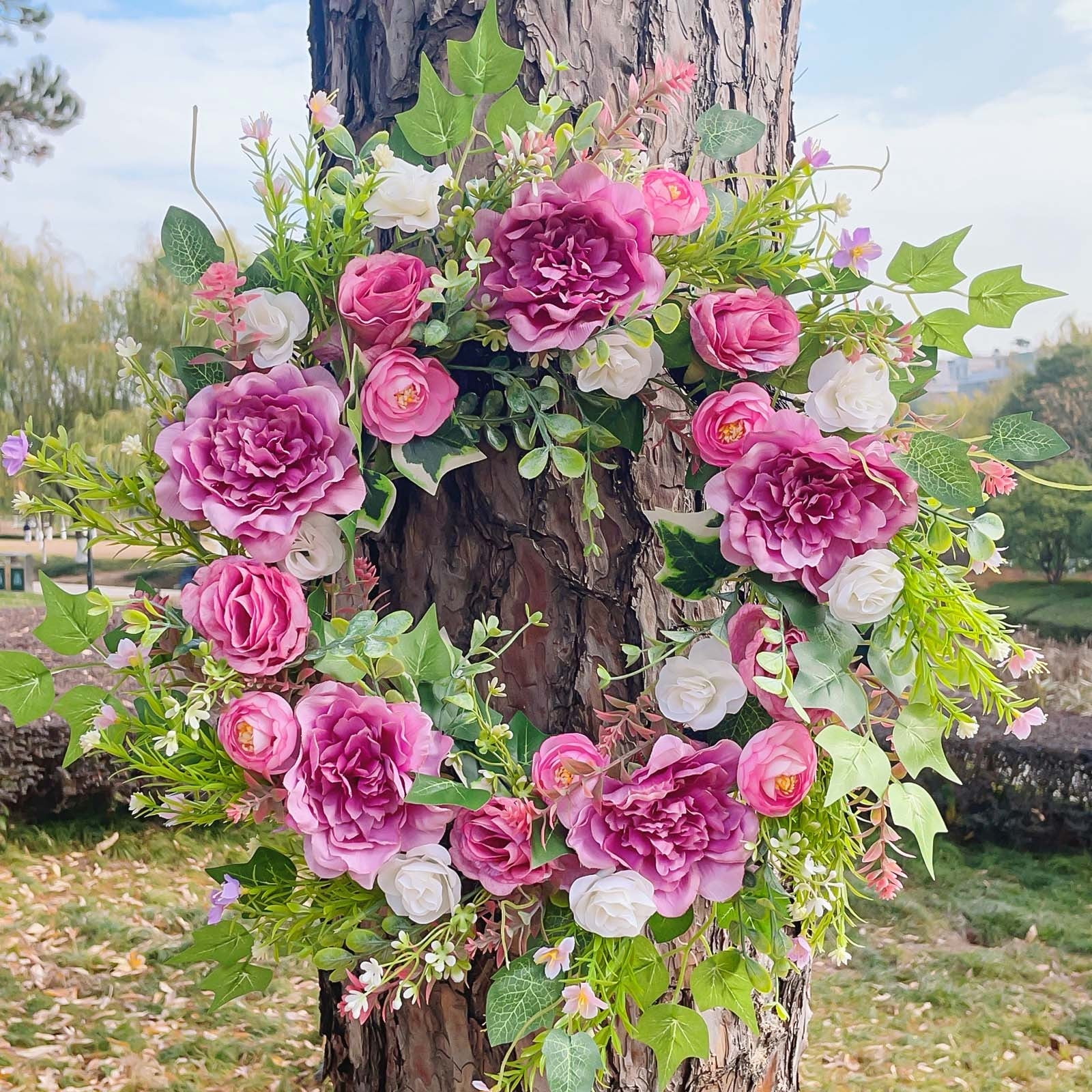 Front Door Fragrant Flowers Leaves and Money Plants Outdoor Flower ...