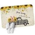 Front Door Mat 19.7"x31.5", Cute Pig Non Slip Backing & Low Profile ...