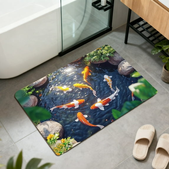 Front Door Mat Entrance, 3D Optical Illusion Rug, Welcome Mat, Vortex ...