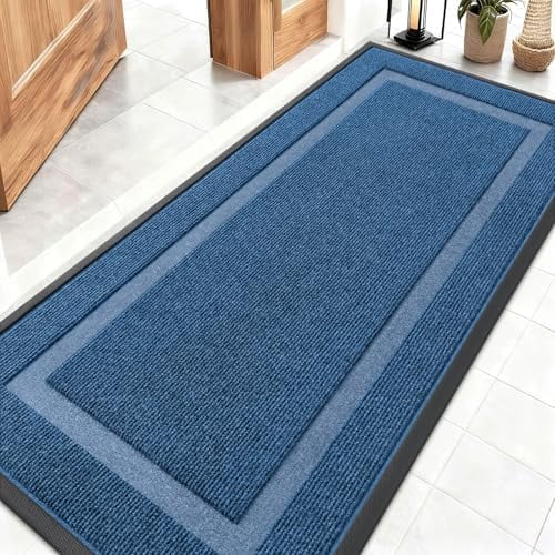 Front Door Mat Indoor Outdoor Entrance, Waterproof All-Season, All ...