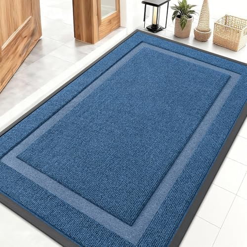 Front Door Mat Indoor Outdoor Entrance, Waterproof All-Season, All ...