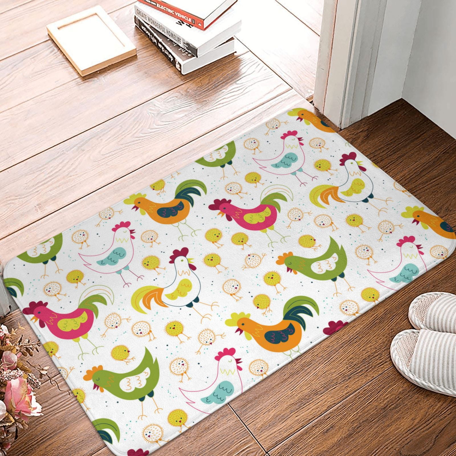 Front Door Mat Indoor Outdoor Outside Entrance - 16*24in Washable ...