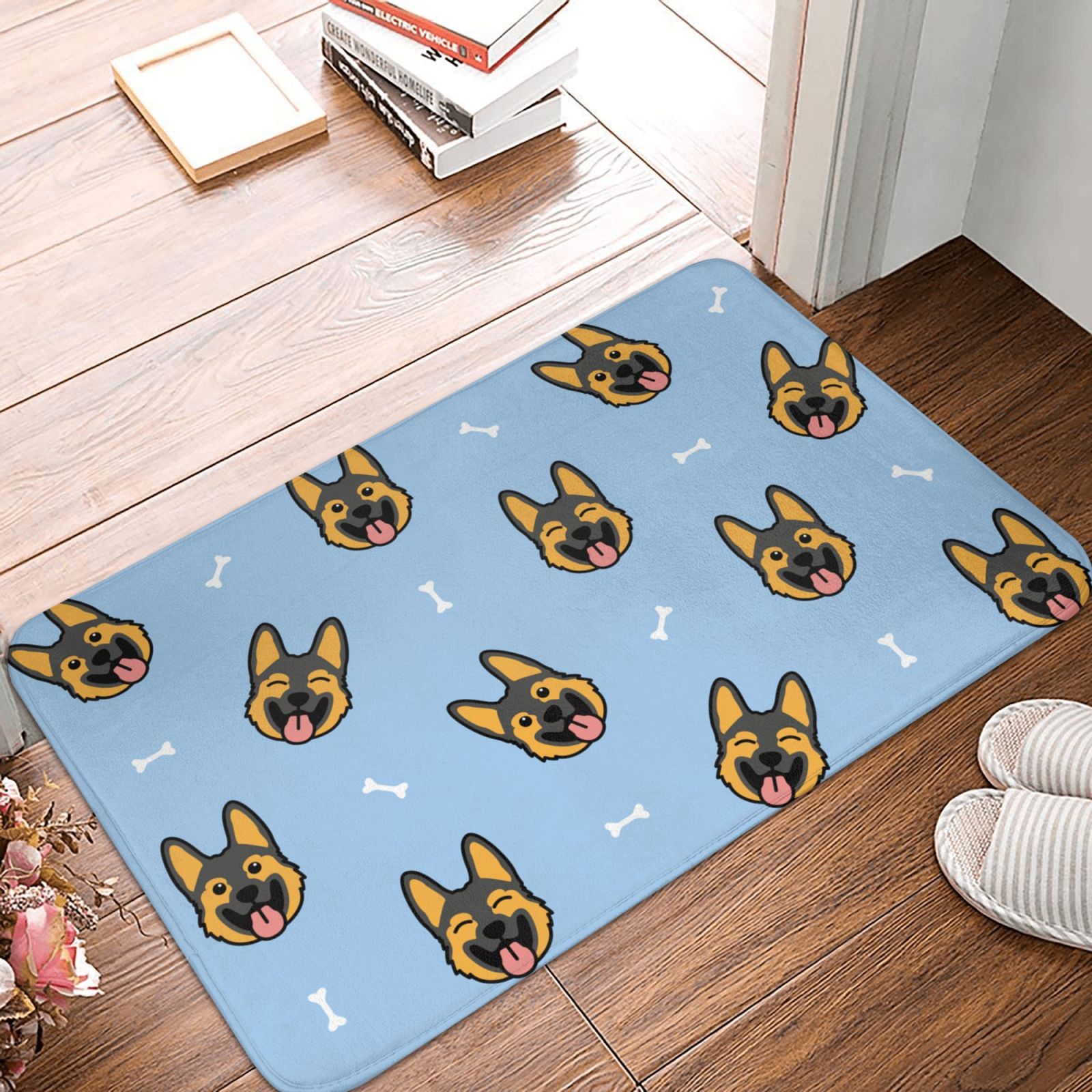 Front Door Mat Indoor Outdoor Outside Entrance - 16*24in Washable ...