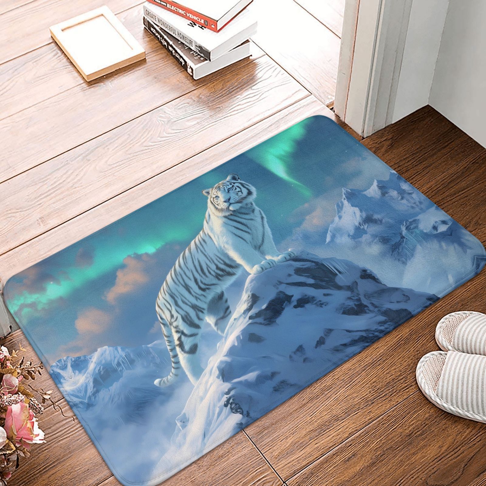 Front Door Mat Indoor Outdoor Outside Entrance - 16*24in Washable ...