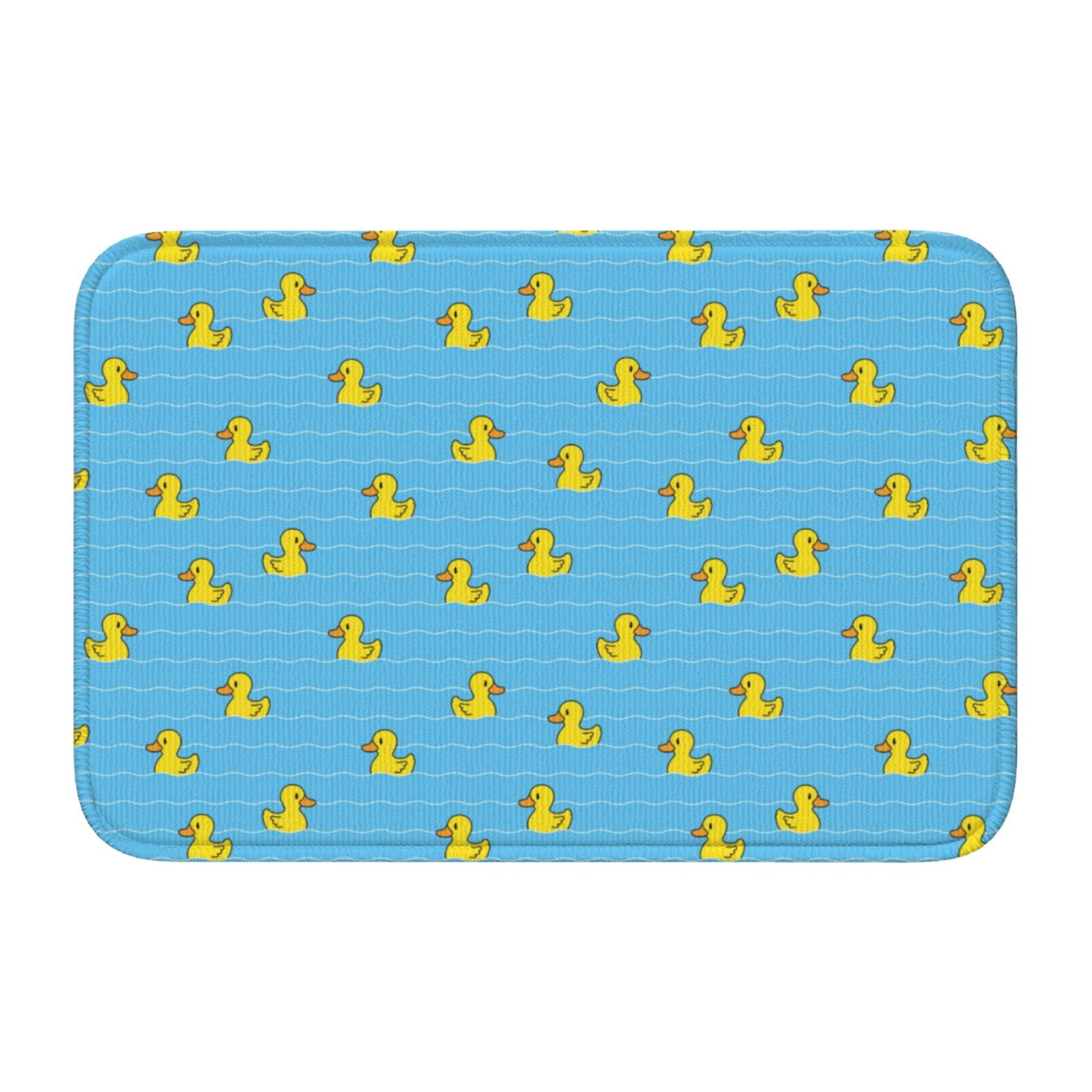 Front Door Mat Indoor Outdoor Outside Entrance - Duck Swimming 16*24in ...