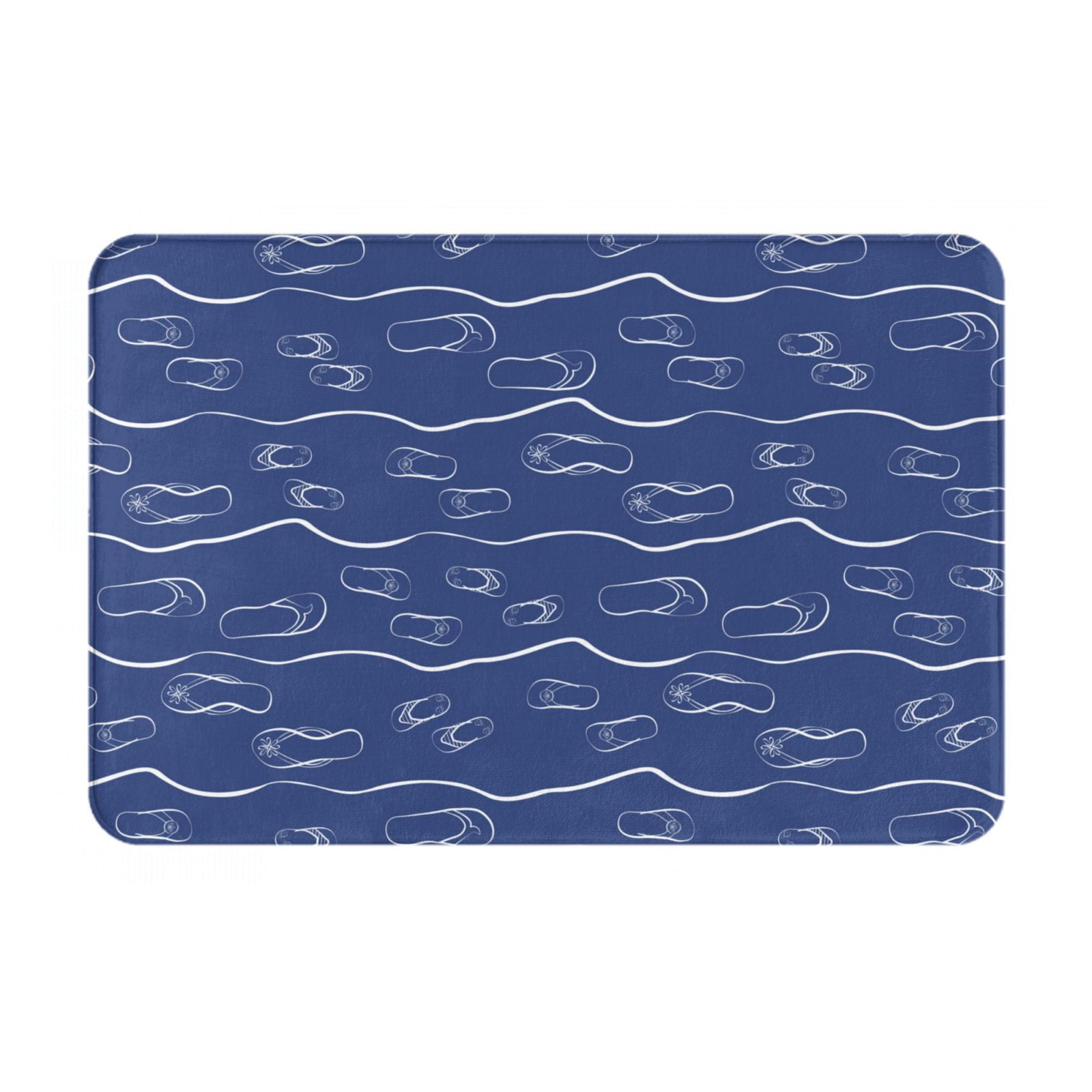 Front Door Mat Indoor Outdoor Outside Entrance - Flip flop pattern 16 ...